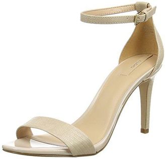 Aldo CARDROSS, Sandales Bride Cheville Femme - Blanc Cassé (Bone / 32), 40 EU