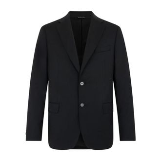 Brooks Brothers Performance Twill Schurwoll-Sakko - - Jackets - Herren - Schwarzk - S