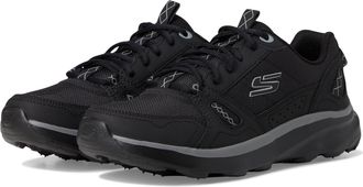 Skechers Womens Ridge Oak Sneaker, BBK=Black.Black, 38.5 EU