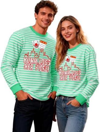 Generic T-shirt &agrave; rayures rouge et blanc pour homme et femme, sweat-shirt ray&eacute; &agrave; col rond, t-shirt basique rouge et blanc, &agrave; rayures, costume de marin, costum