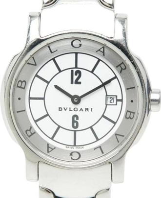 Bulgari Montre Vintage Pre-owned - Femme - Pre-owned - Blanc - Taille: ONE Size
