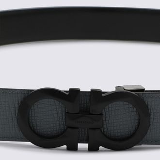 Ferragamo Mens Belts Dark Rain- _le Rain