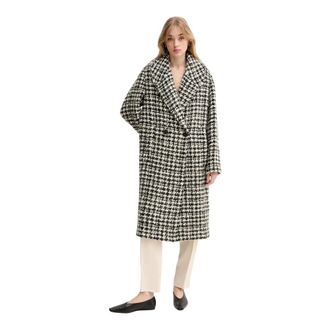 Iro Karierter Zweireihiger Mantel - - Coats - Damen - Mehrfarbig - M