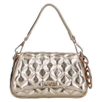 La Carrie Kunstleder-Tasche mit &Uuml;berschlag - - Bags - Damen - Gelb - ONE SIZE