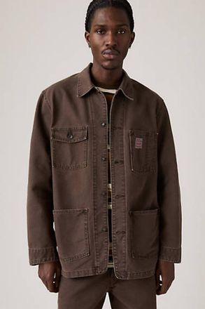 Levi's Veste Chore Berkley - Homme - Marron / Crackin Bracken T - 2XS