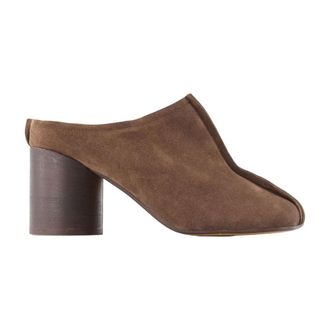 Maison Margiela Femme, Chaussures, Brun, Taille: 38 EU Mule &agrave; bout anatomique cousu