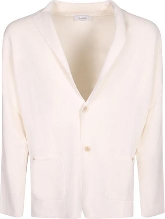 Lardini Homme, Pulls, Beige, Taille: M Veste Tricot&eacute;e Crois&eacute;e