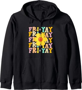 Fri-Yay Happy Fri-Yay Design Friday Party f&uuml;r Lehrer Fri-Yay Kapuzenjacke