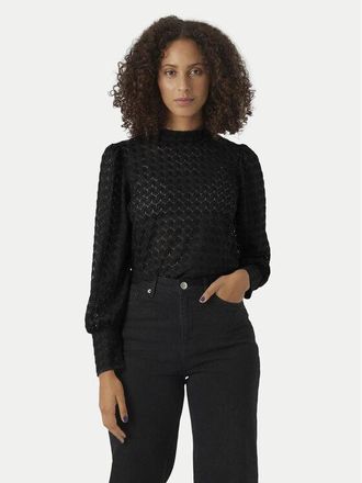 Vero Moda Bluse Becca 10302894 Schwarz Regular Fit