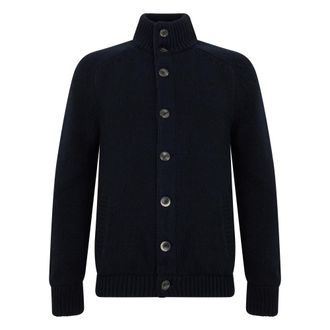Herno Strickjacke mit Knopfverschluss - - Knitwear - Herren - Blau - 4XL