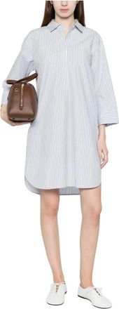 Woolrich Femme, Robes, Bleu, Taille: 42 FR Mini-robe &agrave; rayures