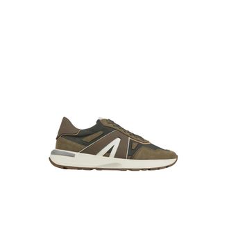 Alexander Smith Liverpool Herren Weiches Gr&uuml;nes Leder und Gewaschenes Nylon in Farbton - - Shoes - Herren - Gr&uuml;n - 42 EU