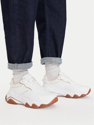 Guess Sneakers FLFMI4 ELE12 Wei&szlig;