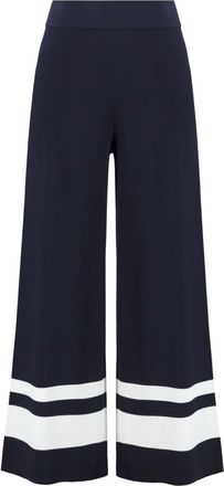 Joseph Ribkoff Femme, Pantalons, Bleu, Taille: 42 FR Cropped Pantalons