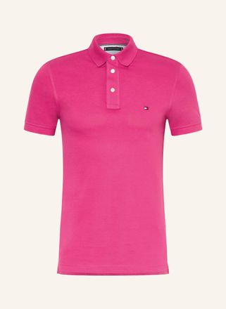Tommy Hilfiger Piqu&eacute;-Poloshirt Slim Fit rot