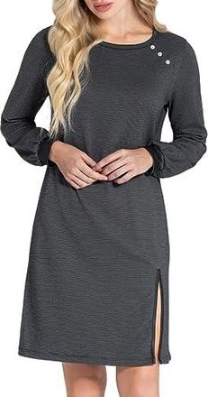 Impetus Woman - Chemise de Nuit Courte textur&eacute; &agrave; Petit Pois Sayuri