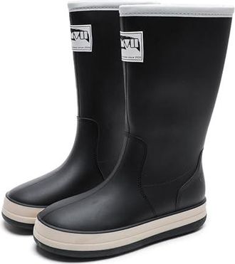 Pangolin Bottes de Pluie Imperm&eacute;ables Femme & Homme - Bottes en Caoutchouc Antid&eacute;rapantes, L&eacute;g&egrave;res et Confortables, Bottes Hautes Outdoor pour Jardin, Marche, 