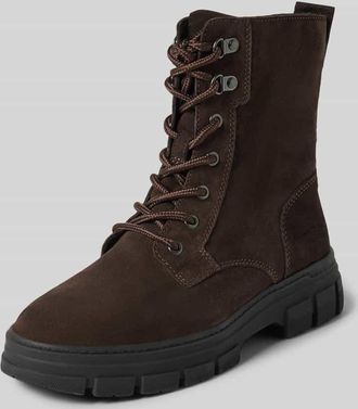 Marc O'Polo Boots aus Rindsvelours mit Profilsohle Modell Josy 2