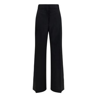 R&oacute;he Pantalon Tailleur en Laine - Femme - Pantalons - Noir - Taille: 36 FR