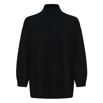 Inwear Tallyiw Monika Highneck - - Knitwear - Damen - Schwarzk - L