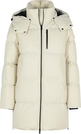 Moose Knuckles Chelia 3 Q Ivory Polyamide Blend Down Jacket