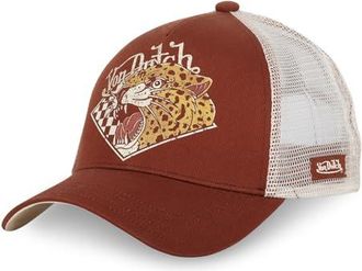 Von Dutch Casquette Homme & Femme Ajustable, Casquette Trucker GUEPARD TU