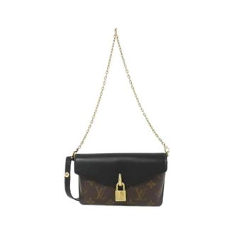 Louis Vuitton Pre-owned Monogram Padlock On Strap Schultertasche - - Pre-owned - Damen - Braun - ONE SIZE