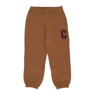 Carhartt Work in Progress Braune Fleece Trainingshose - - Trousers - Herren - Braun - XL