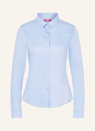 Cinque Cinque Hemdbluse Cisary Aus Jersey blau