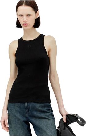 Ganni Damen, Oberteile, Schwarzk, LGr&ouml;&szlig;e