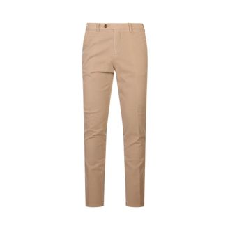 Canali Twill Slim-Fit Hose - - Trousers - Herren - Braun - L