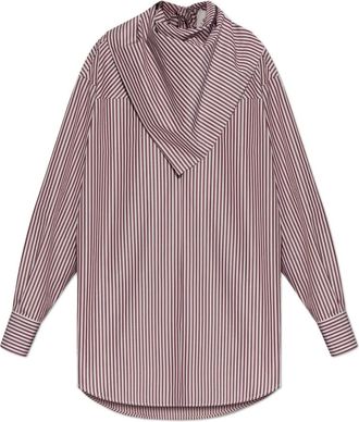 Ami Femme, Blouses et Chemises, Rouge, Taille: 38 FR Chemise oversize