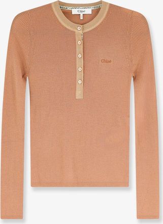 Chlo&eacute; Ribbed wool T-Shirt - CHLOE - gender_Woman