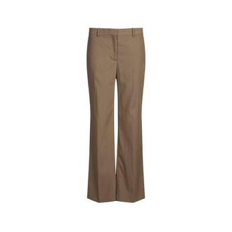 Acne Studios Pantalon Pekko Canvas Wo Suit en laine m&eacute;lang&eacute;e