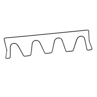 Cabilock Wand schuhregal aus Tragfähiges Tür rückseite Pantoffelregal Einfach zu Installierendes Aufbewahrungsregal für Badezimmer Flur und Schlafzimmer Platzs