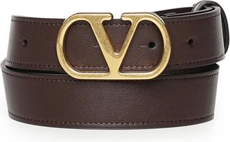 Valentino Garavani Femme, Accessoires, Brun, Taille: 90 CM Ceinture VLogo Signature