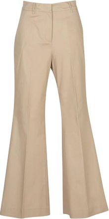 Emma & Gaia Weite Hosen - - Trousers - Damen - Beige - XS