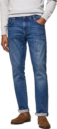 Hackett Herren Bright Blue Powerflex Jeans, Denim, 42W/34L