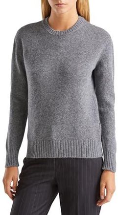 Benetton Pull pour Femme, Gris fonc&eacute; 507, M