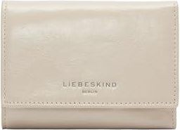 Liebeskind Liebeskind Linn M Wallet M Lack Distressed, Portefeuille Femmes, Blanc cass&eacute;