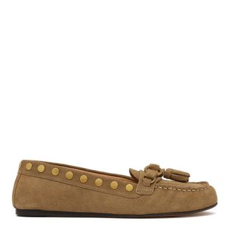Isabel Marant Faxel Nieten-Loafer - - Shoes - Damen - Beige - 36 EU