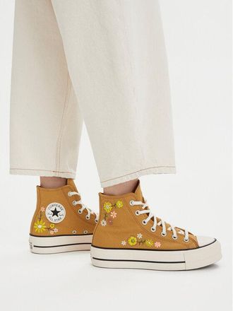 Converse Sneakers aus Stoff Chuck 70 A17614C Braun