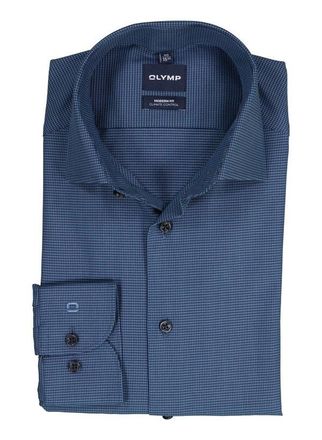 Olymp Herren Hemden blau Kent