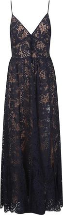 Michael Kors Femme, Robes, Bleu, Taille: 36 FR Maxi Robes
