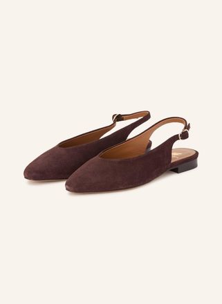 Bobbies Bobbies Slingballerinas Anouk braun