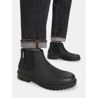 Guess Klassische Stiefeletten Guess Jeans CEO-ARMY-23 MI08 Schwarz