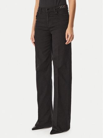 Liu Jo Jeans UF6096 T690A Schwarz Wide Leg