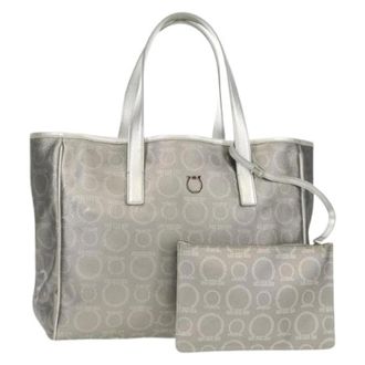 Ferragamo Pre-owned Leder totes - - Pre-owned - Damen - Grau - ONE SIZE