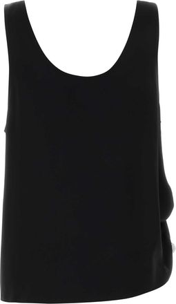 Giuseppe Di Morabito Satin Tank Top - Black