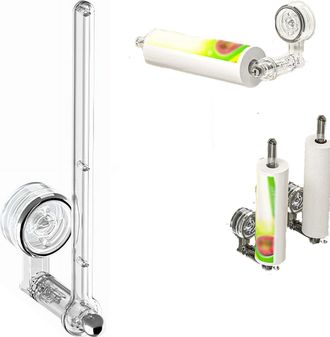 Generic Multifunktionale Saugnapf-H&auml;ngestange, verstellbarer Saugnapf, Papierhandtuchhalter, kein Bohren, Saugnapf-H&auml;ngestange f&uuml;r Wand, Saugnapf, Papierhandt